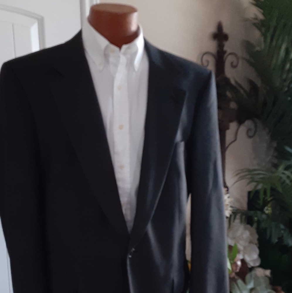 'Burberrys' Original Label, Woolmark, 2 Button Sportc… - Gem